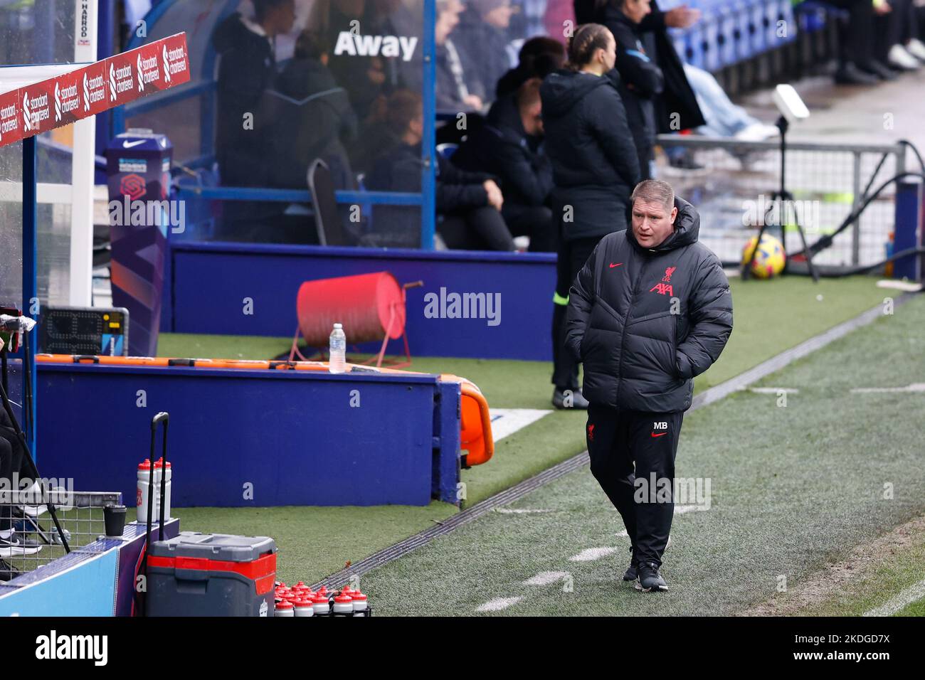 Matt Beard manager of Liverpool Women during the The Fa Women's Super ...