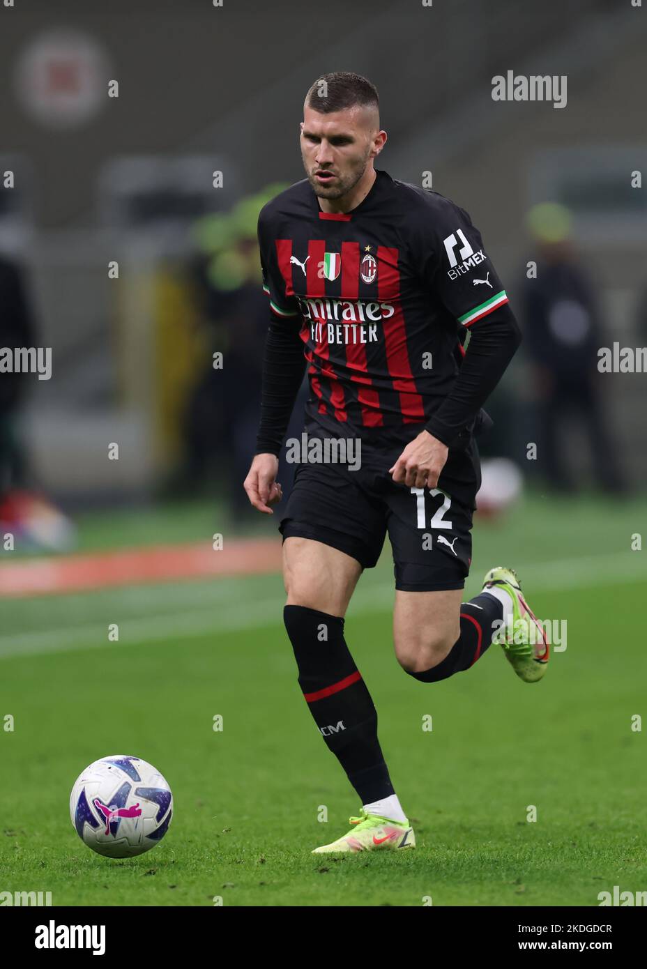 Milan, Italy, 5th November 2022. Ante Rebic of AC Milan during the ...