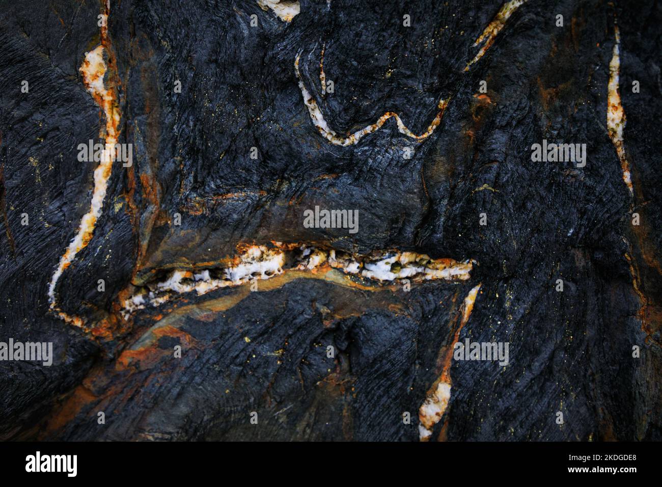 Rocky shapes on the beach. textures and patterns generated on the ...