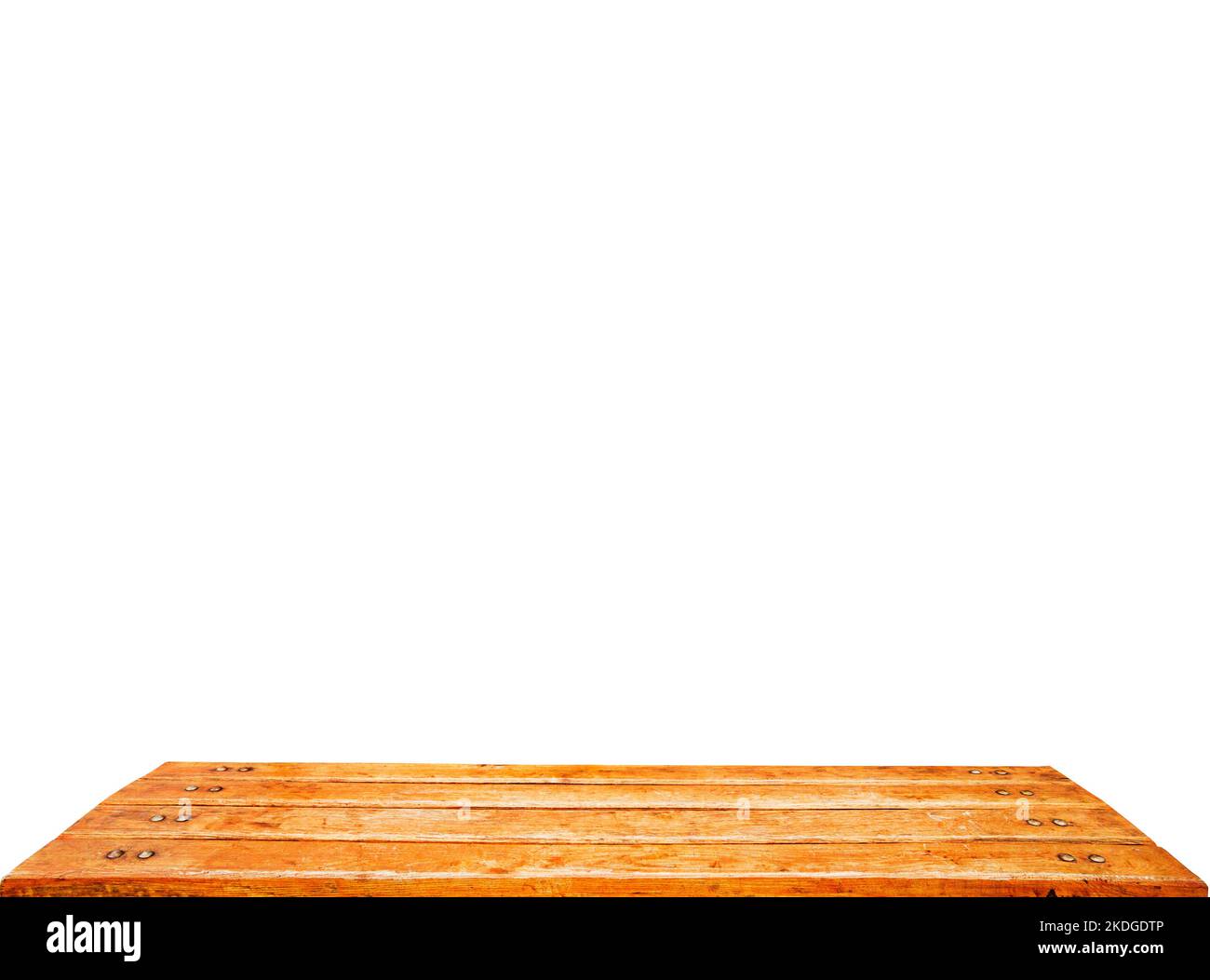 Beautiful texture empty brown wood table top texture on white ...