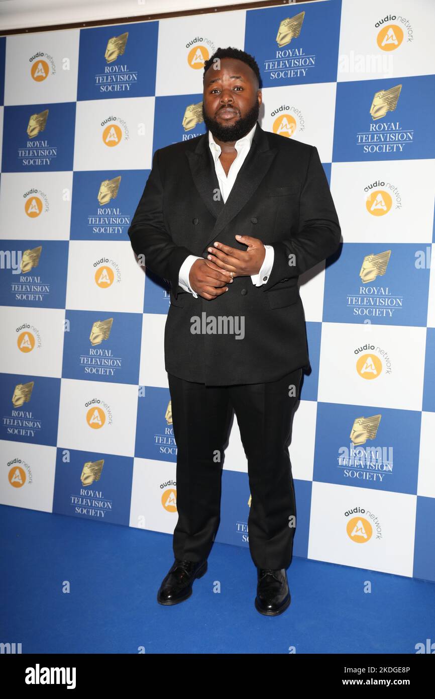 Samson Kayo attends Royal Television Society Programme Awards at ...