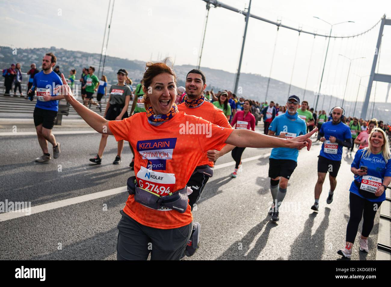 Istanbul marathon bosphorus hi-res stock photography and images - Alamy