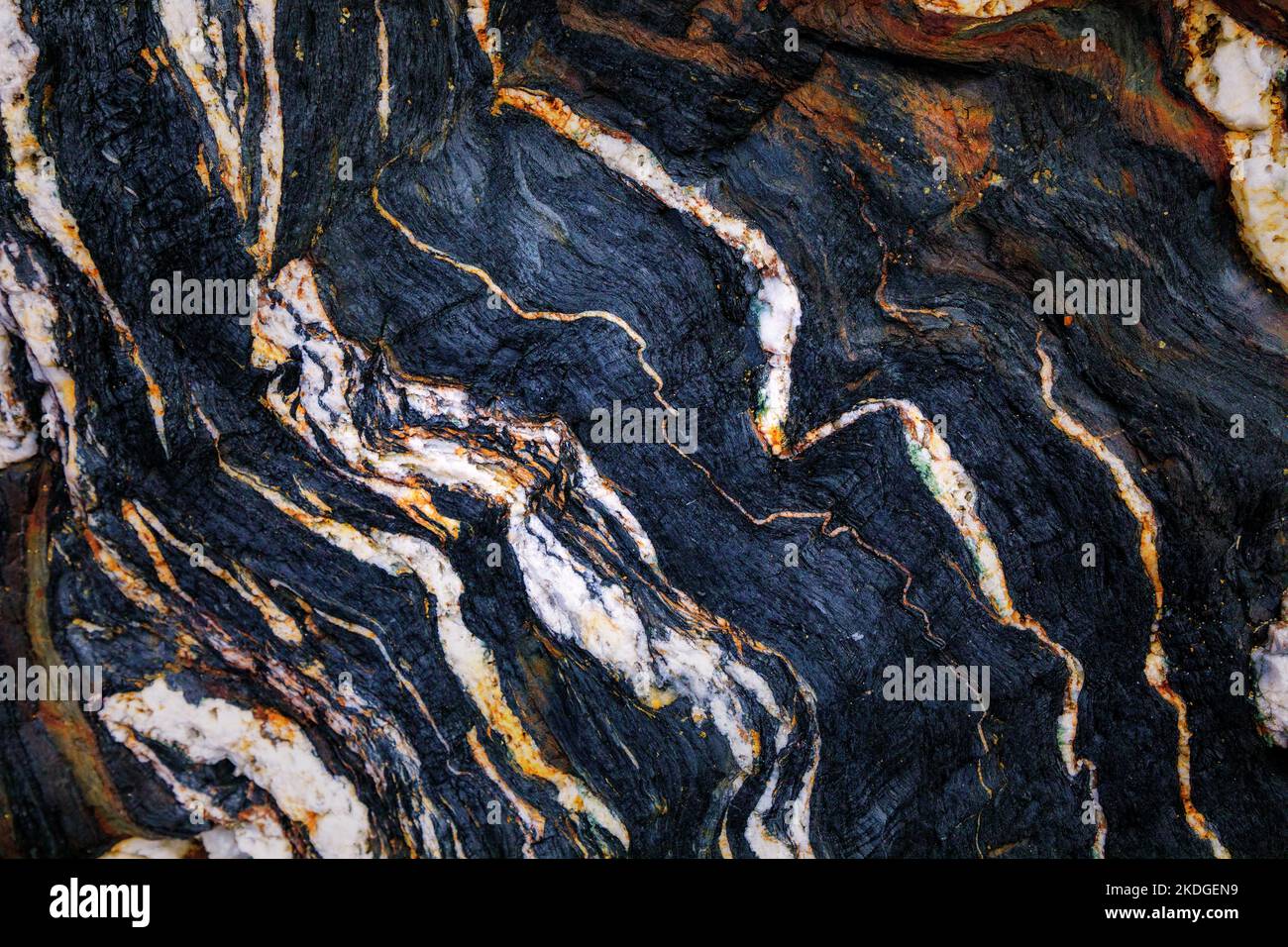 Rocky shapes on the beach. textures and patterns generated on the ...