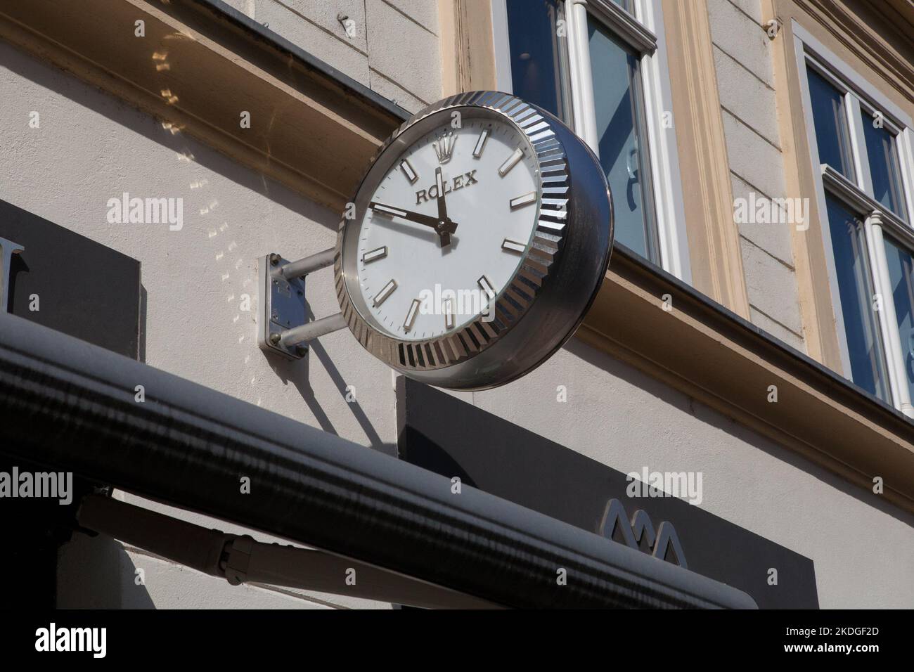 Rolex watch sign hi-res stock photography and images - Alamy