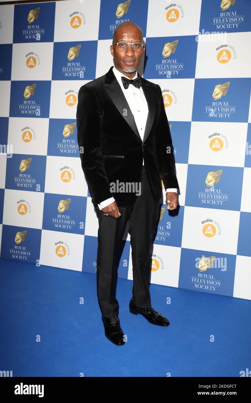 Clint Dyer attends Royal Television Society Programme Awards at ...