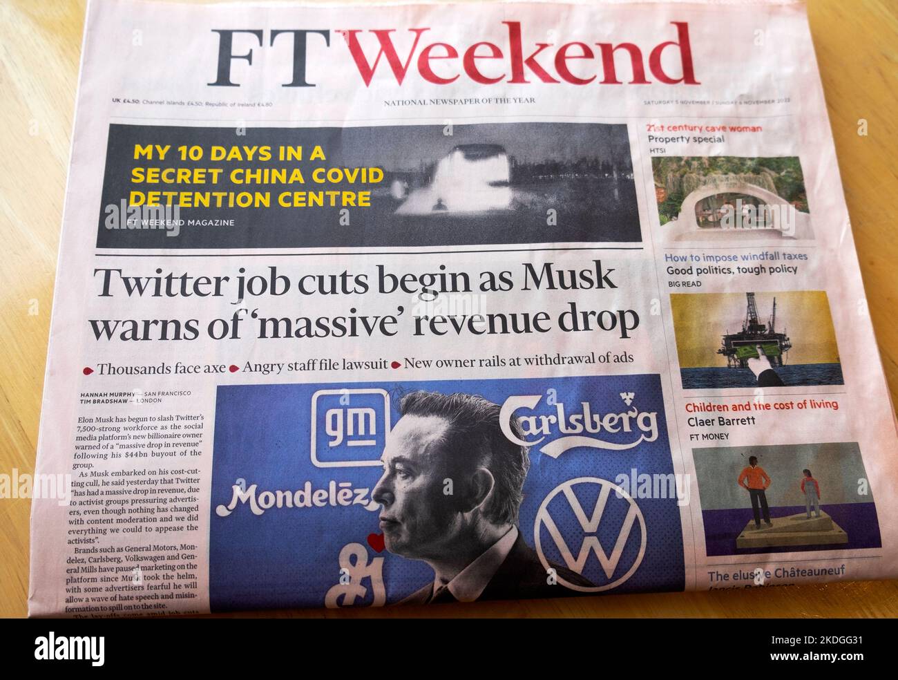 'Twitter job cuts begin as Musk warns of 'massive' revenue drop ...