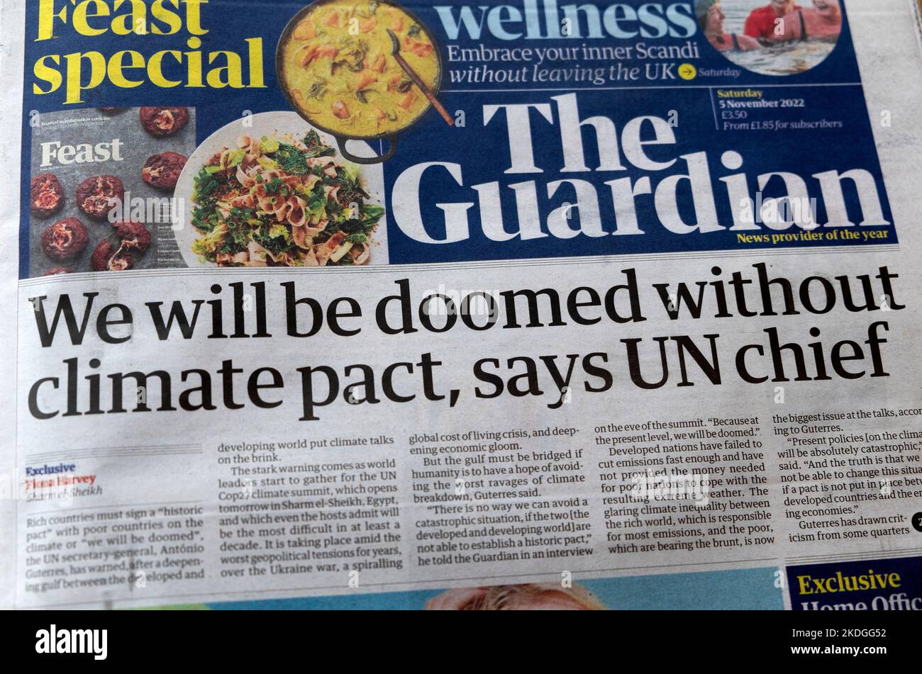 Antonio guterres cop27 hi-res stock photography and images - Alamy