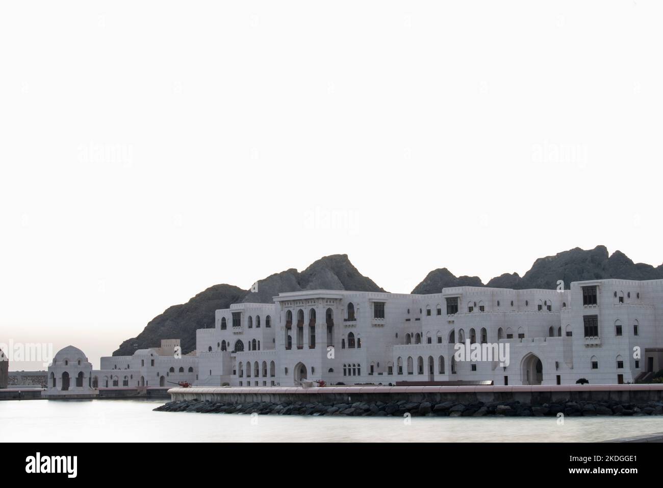 Muscat, Oman - 23rd November 2022 : View of the Al Jalali fortess at ...