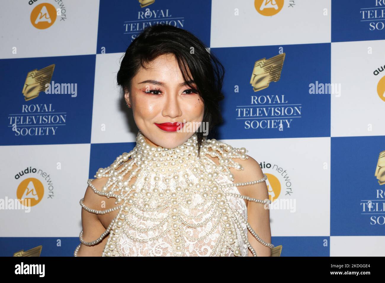 Nancy Xu attends Royal Television Society Programme Awards at Grosvenor ...
