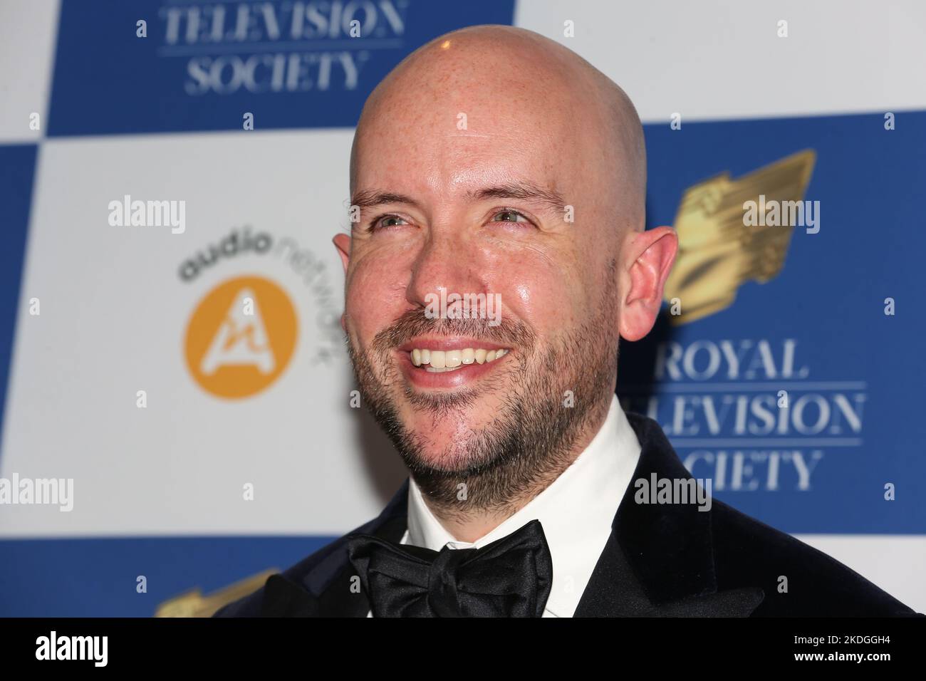 Tom Allen Attends Royal Television Society Programme Awards At Grosvenor House Hotel In London
