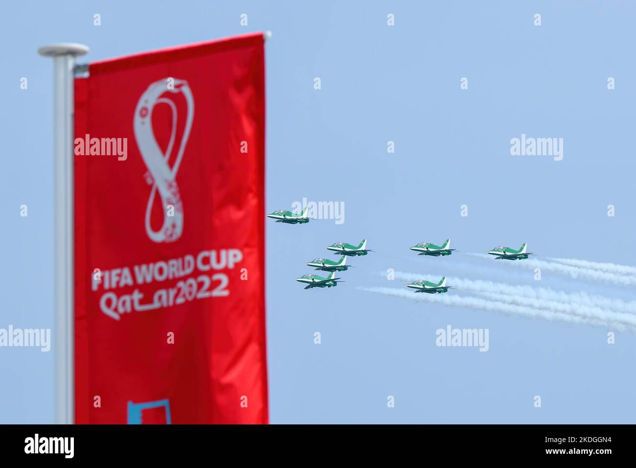 Saudi falcon aerobatic plane hi-res stock photography and images - Alamy