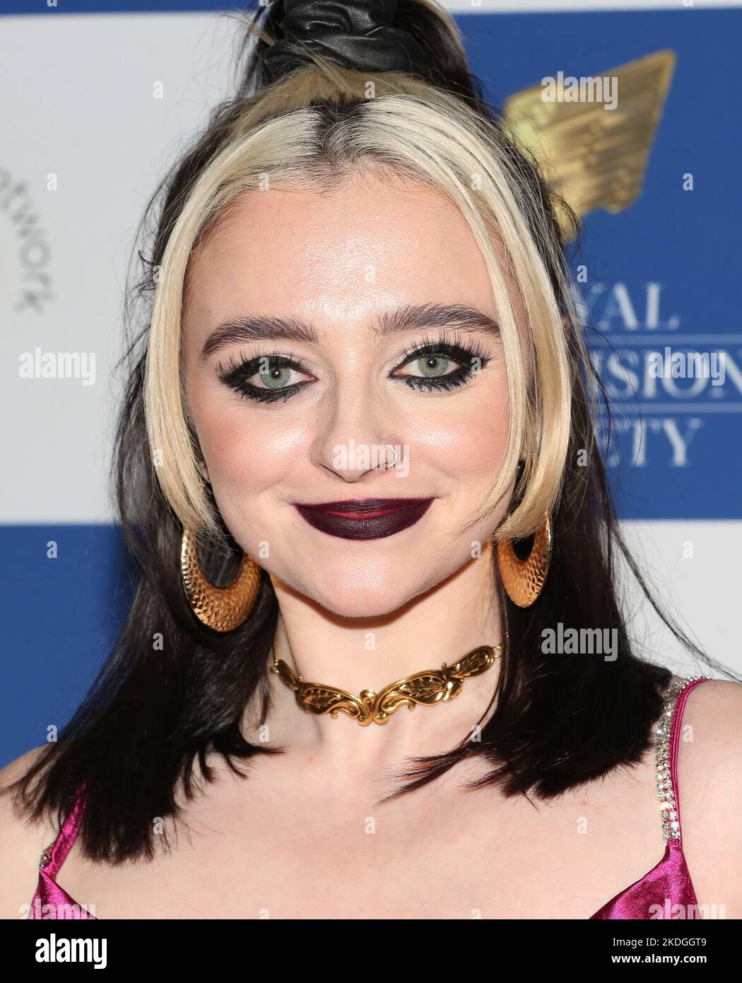 Mollie Gallagher attends Royal Television Society Programme Awards at ...