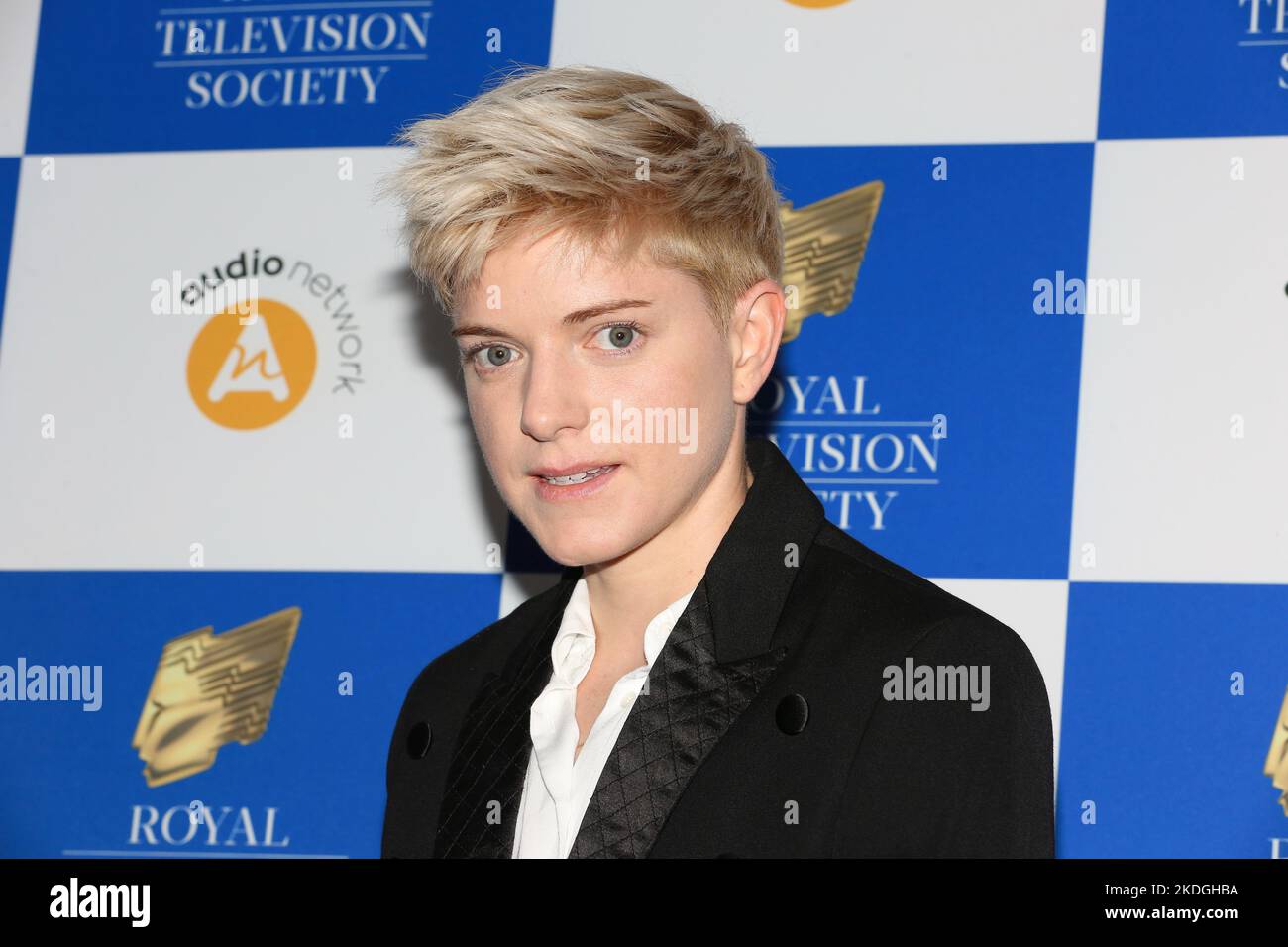 Mae Martin attends Royal Television Society Programme Awards at ...