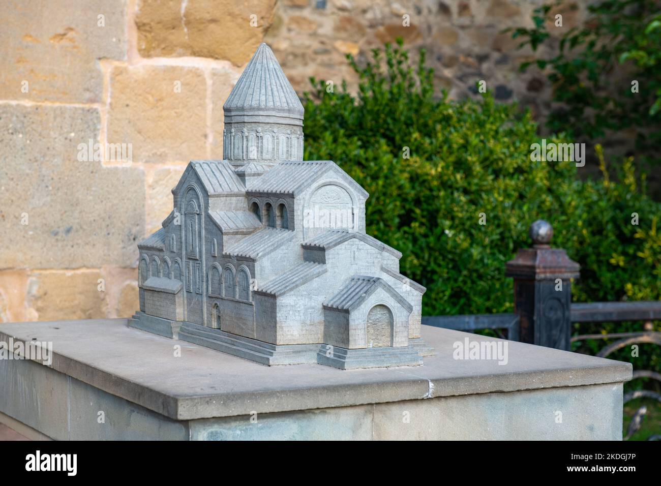 the layout of the Orthodox cathedral in Georgia Stock Photo - Alamy