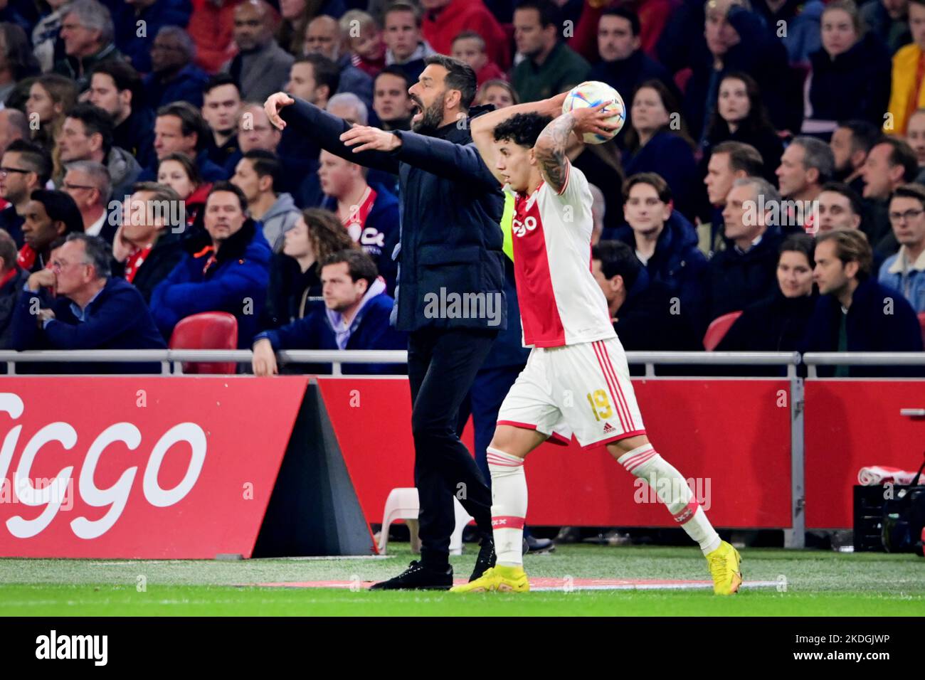 AMSTERDAM - coach Ruud van Nistelrooij of PSV during the Dutch ...