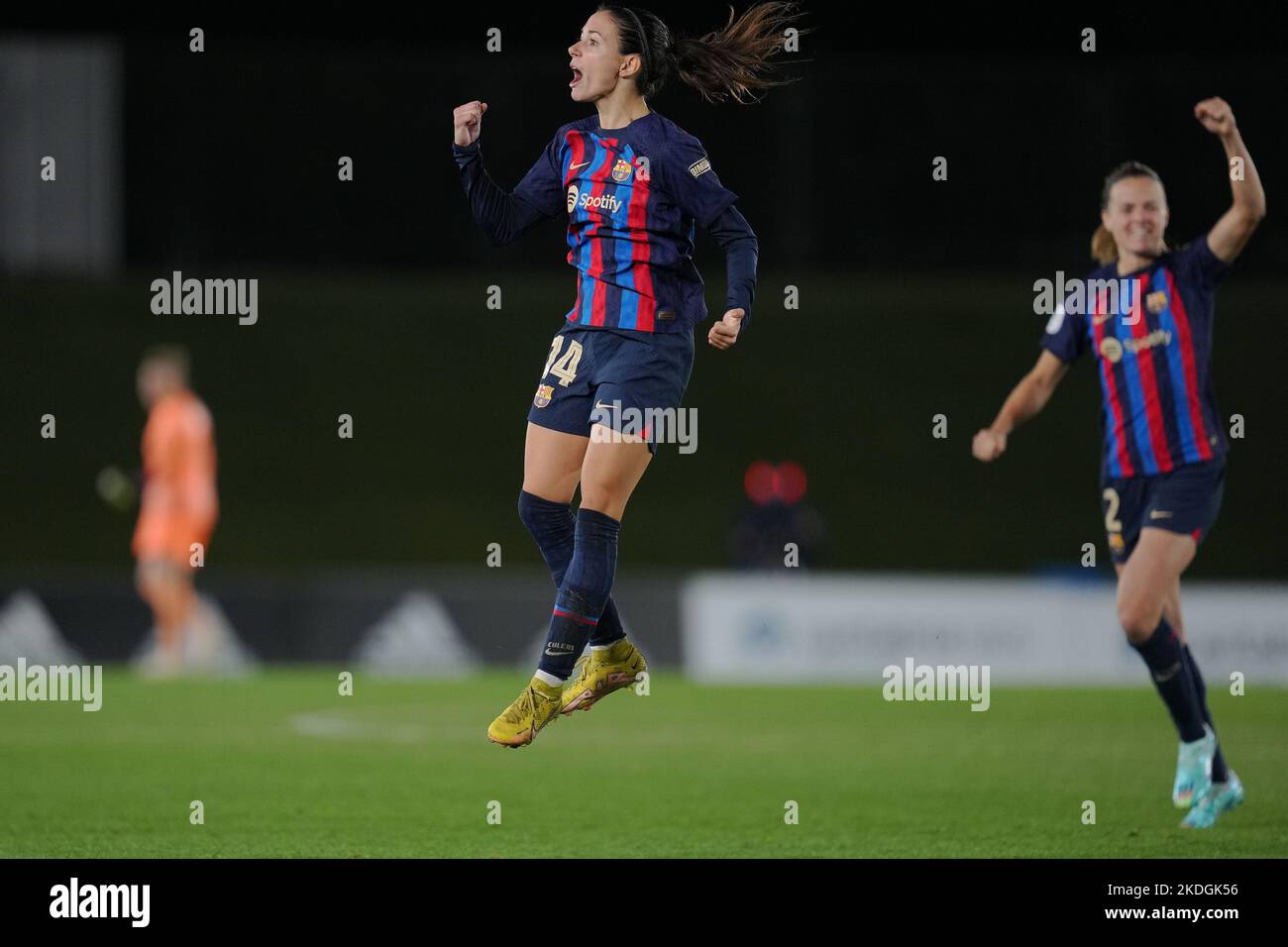Aitana Bonmati of FC Barcelona celebrates after scoring the 0-3 (Photo ...