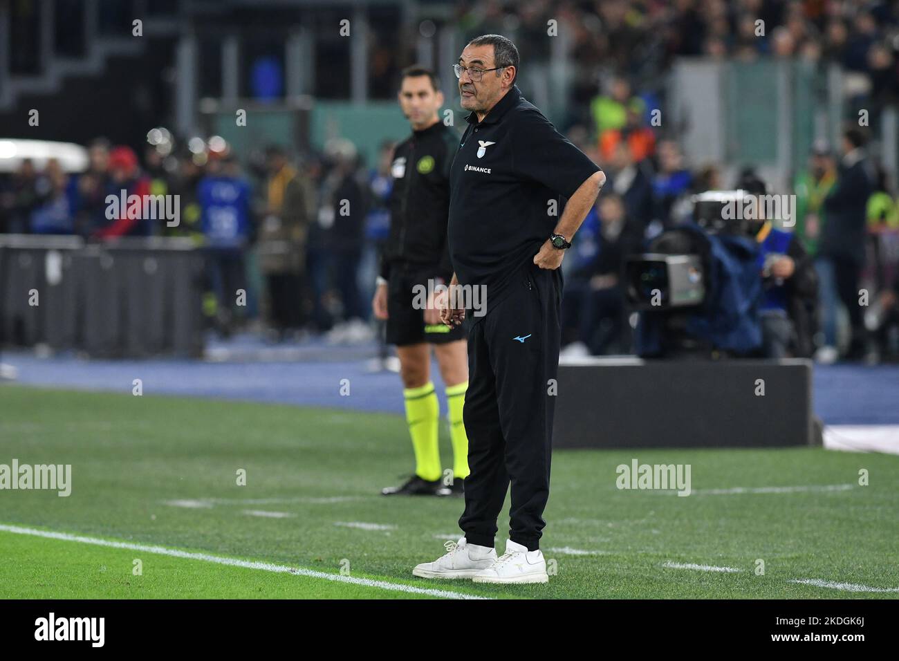 Olympic Stadium, Rome, Italy. 6th Nov, 2022. Serie A championship ...
