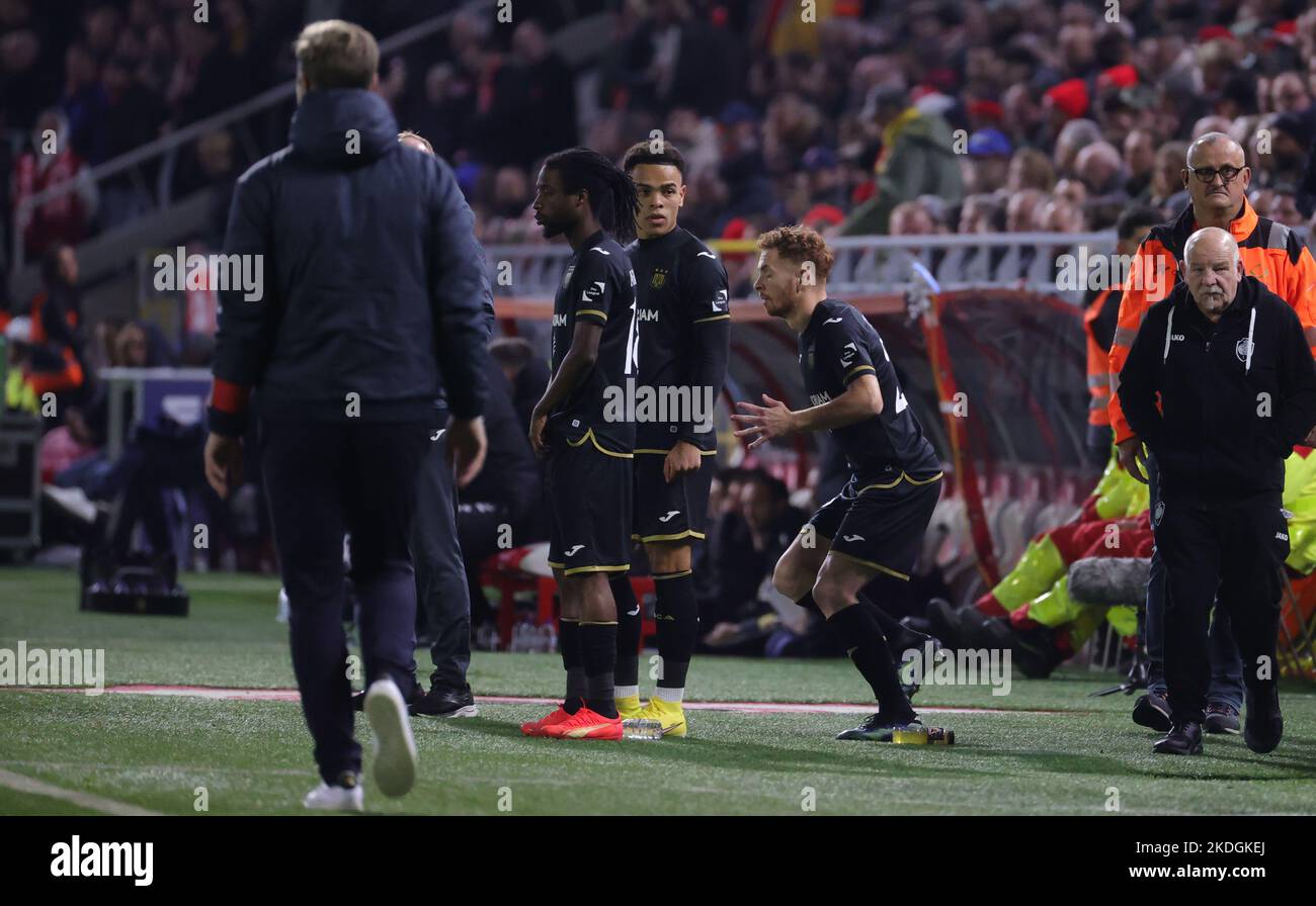 Anderlecht's Adrien Trebel pictured during a soccer match between RAFC ...