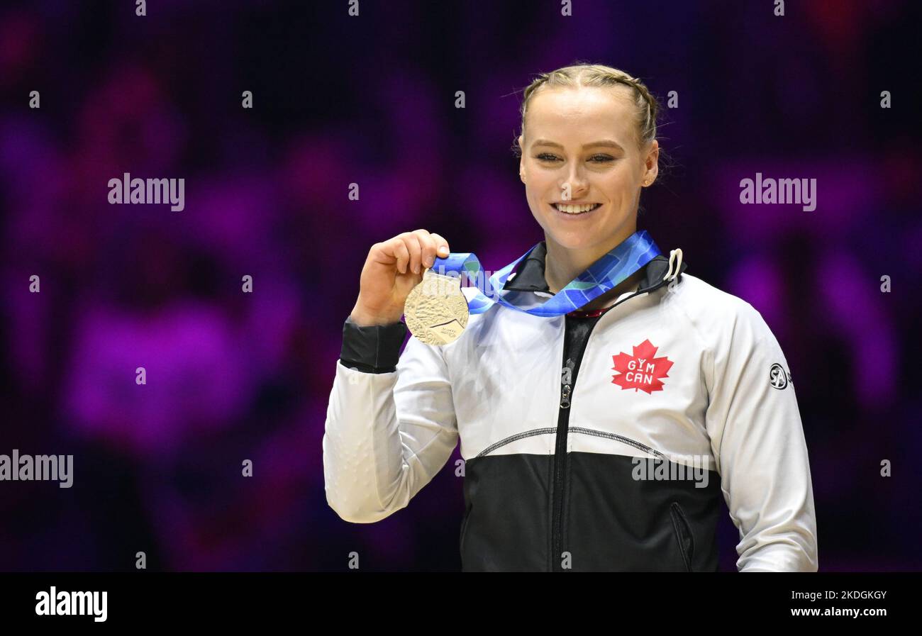 Liverpool, UK. 06th Nov, 2022. Gymnastics: World Championship, decision ...