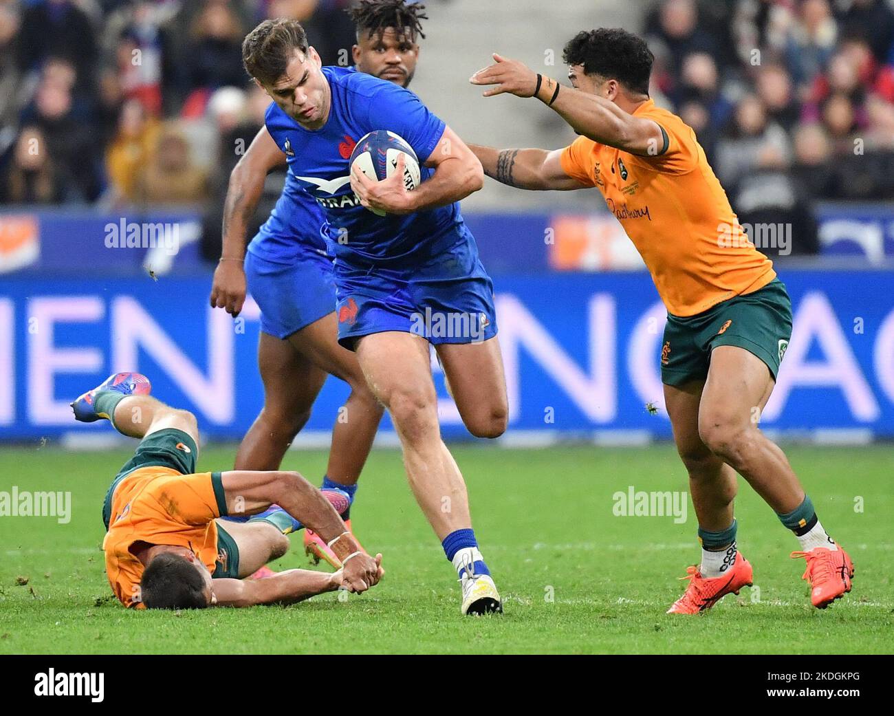 Damian Penaud of France during the International Friendly Match between ...