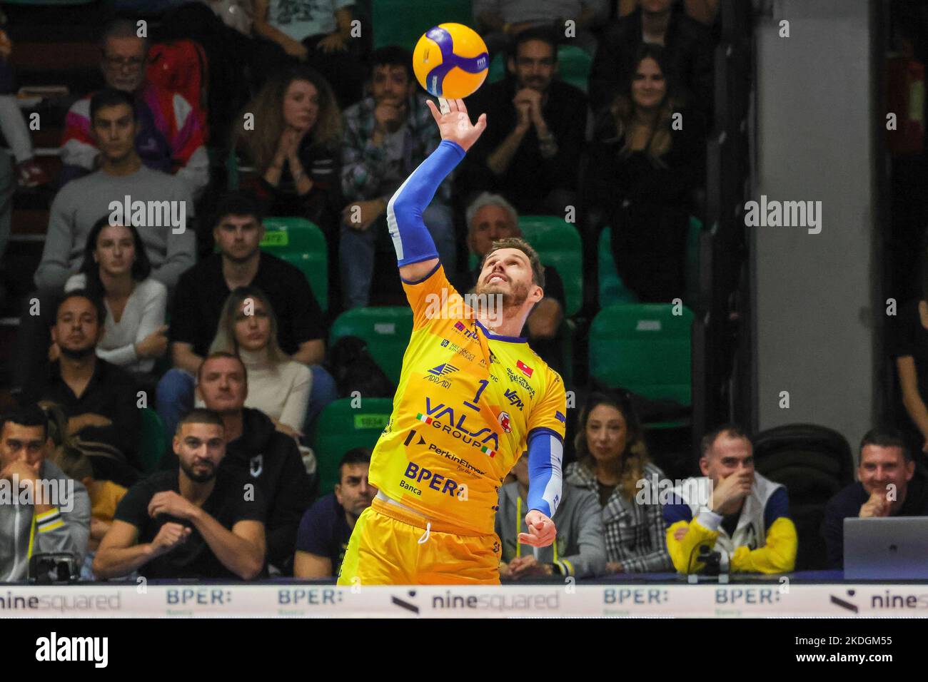 Bruno Mossa De Rezende (Valsa Group Modena) during the Volleyball ...