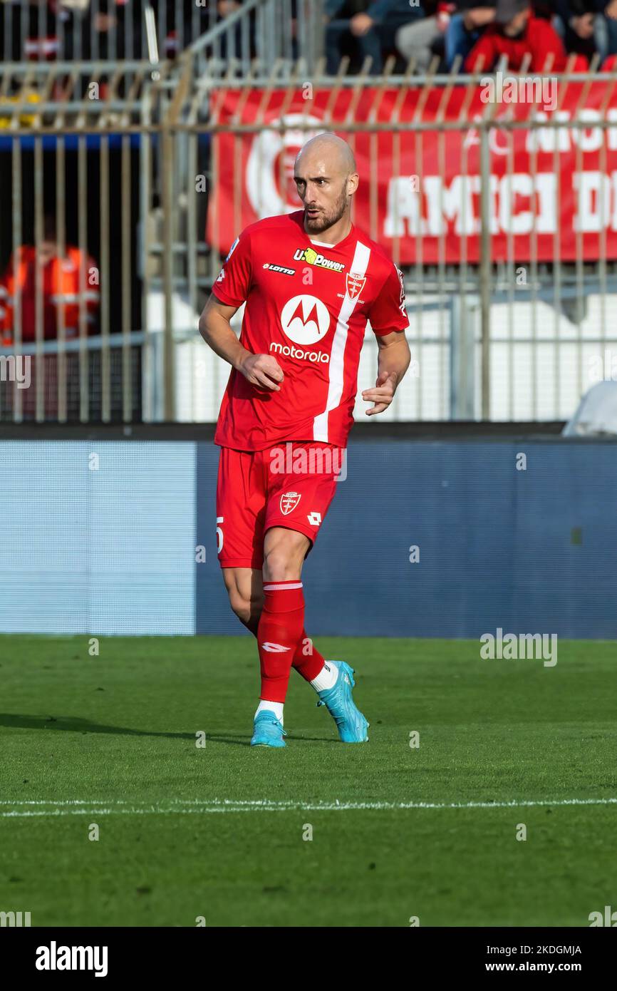Monza, Italy. 06th Nov, 2022. Luca Caldirola of AC Monza seen in action ...