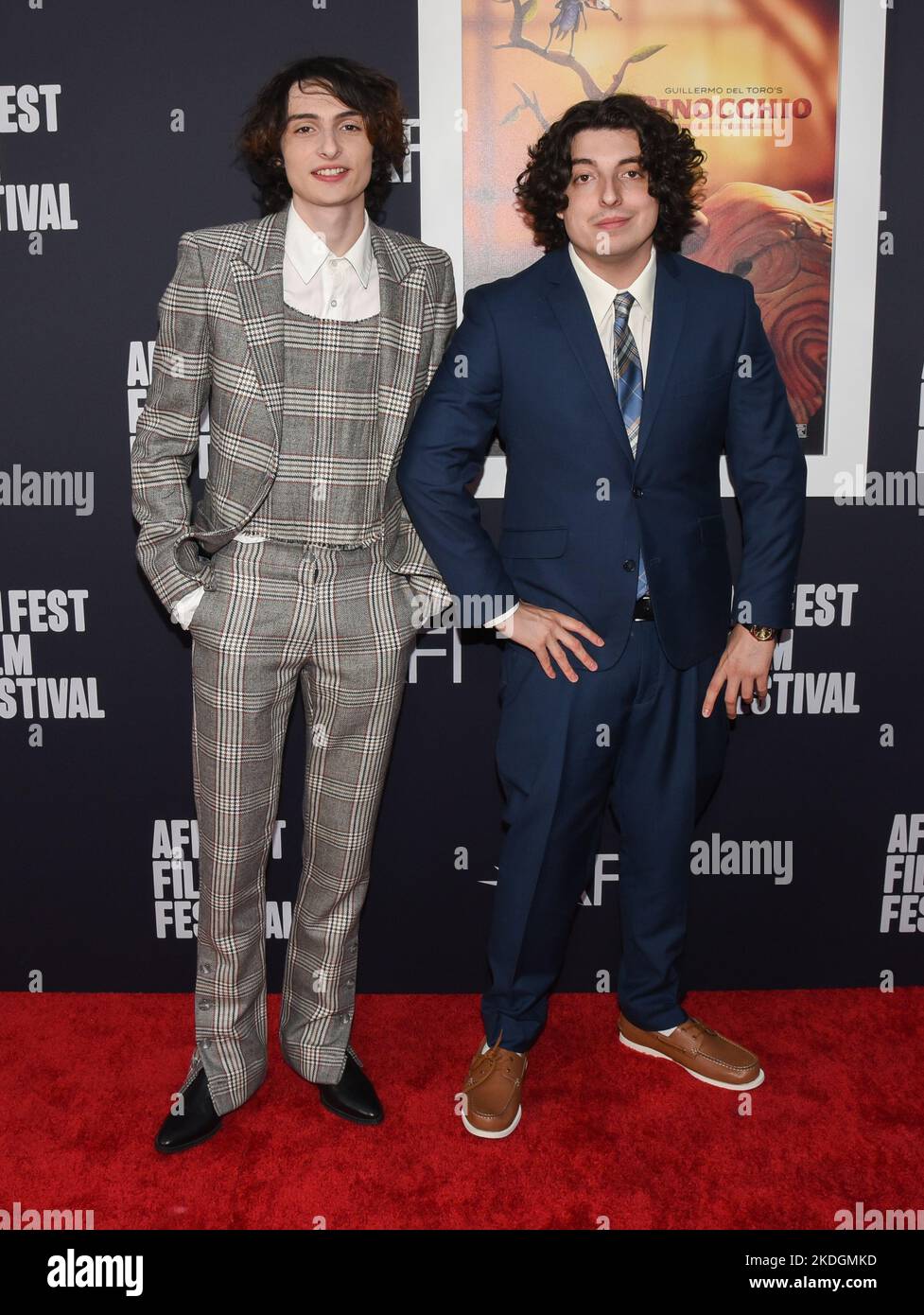 05 November 2022 - Los Angeles, California - Finn Wolfhard and Nick ...