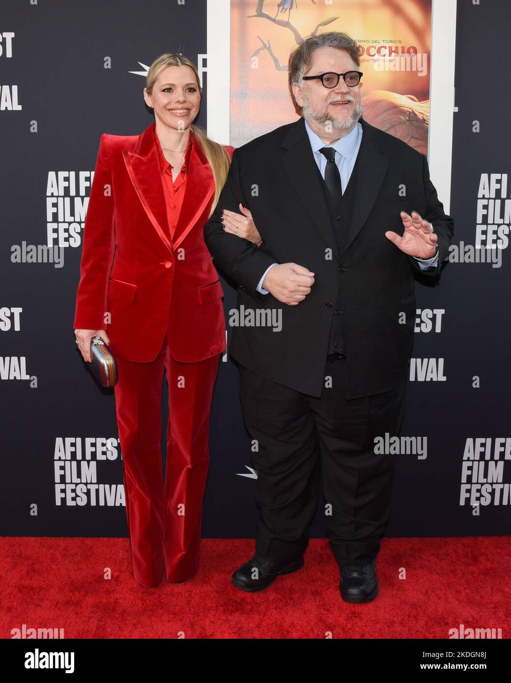Los Angeles, California, USA. 05th Nov, 2022. Kim Morgan and Guillermo ...