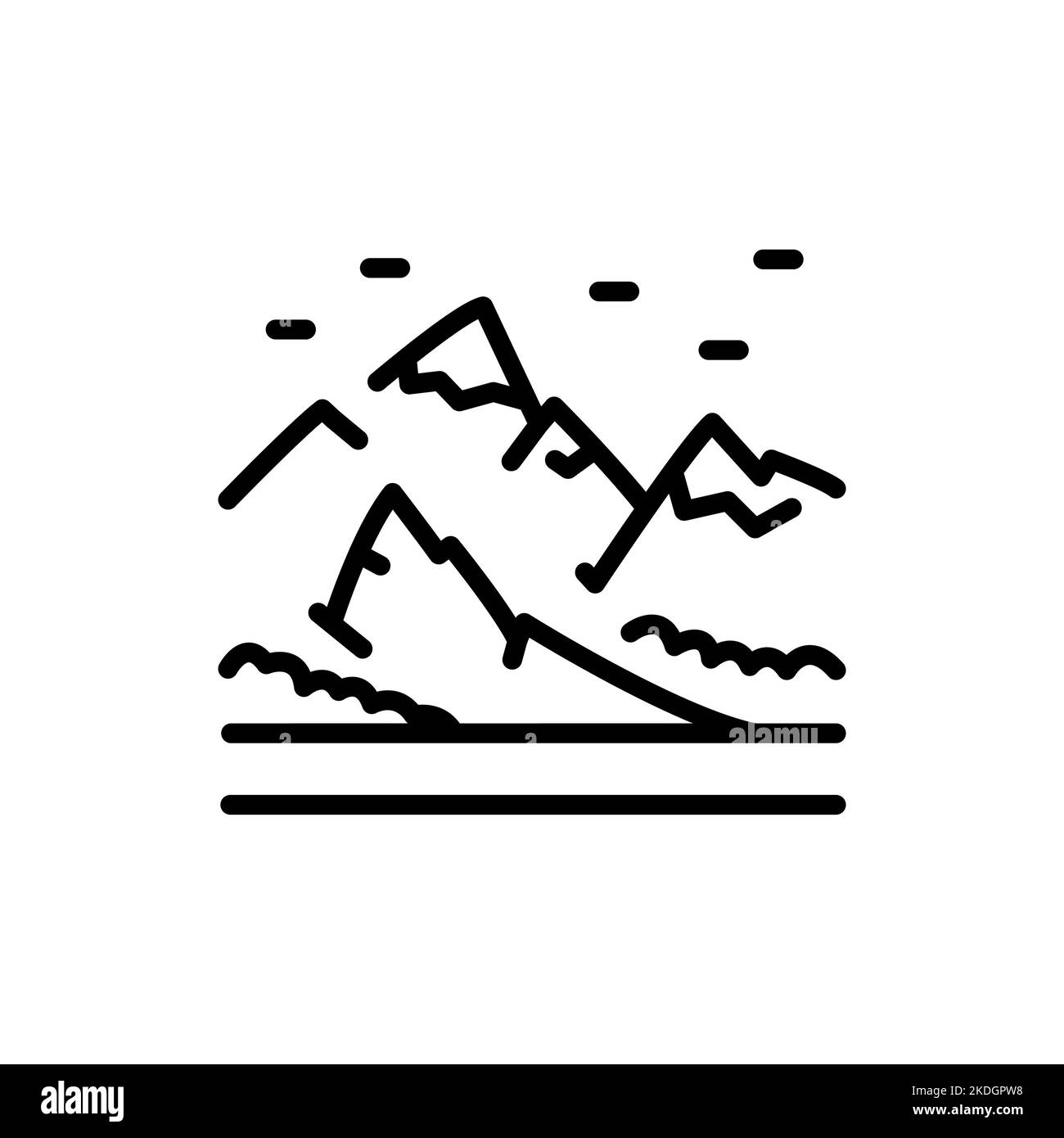 Alps Stock Vector Images - Alamy