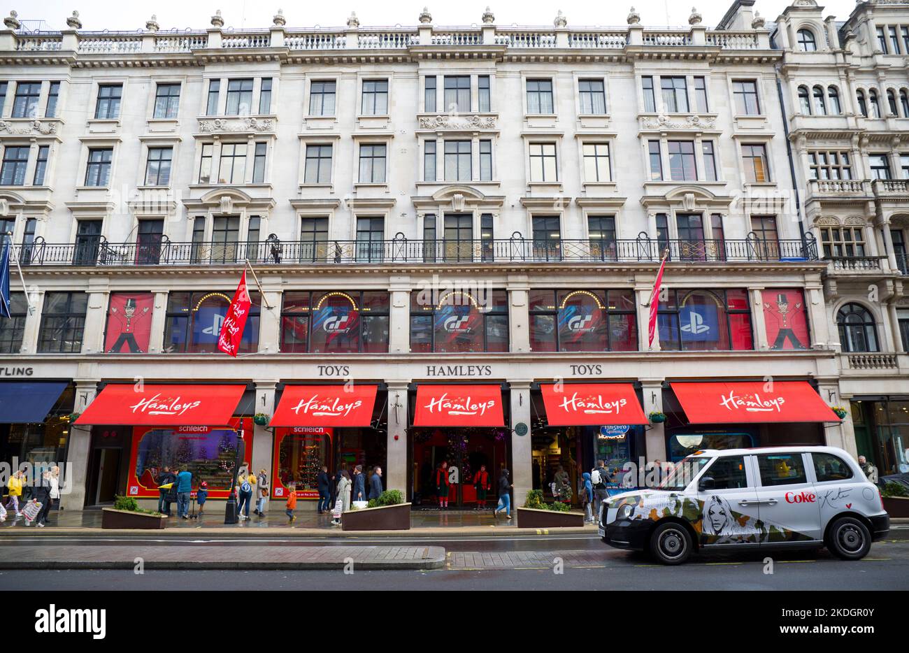 Hamleys Toy Shop Regent Street Westminster London West End Stock Photo ...