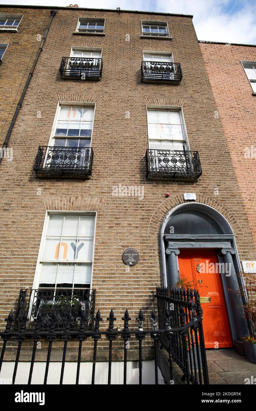 63 lower baggot street the birthplace of painter francis bacon dublin ...