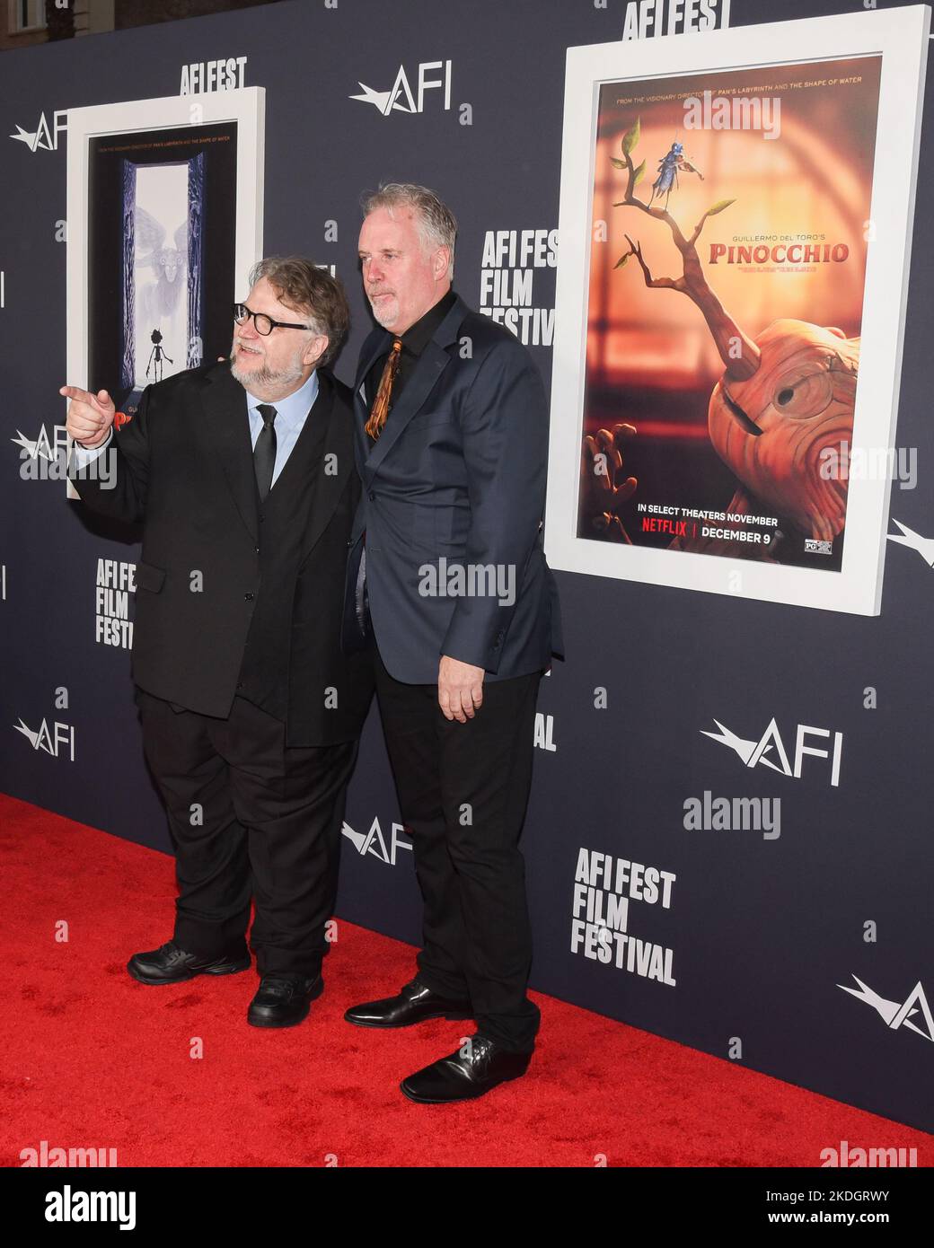 05 November 2022 - Los Angeles, California - Guillermo del Toro and ... 05 November 2022 - Los Angeles, California - Guillermo del Toro and ...