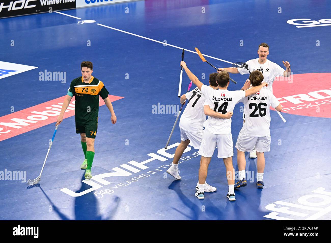 November 6th, 2022, Winterthur, Axa Arena, Floorball World Championship ...