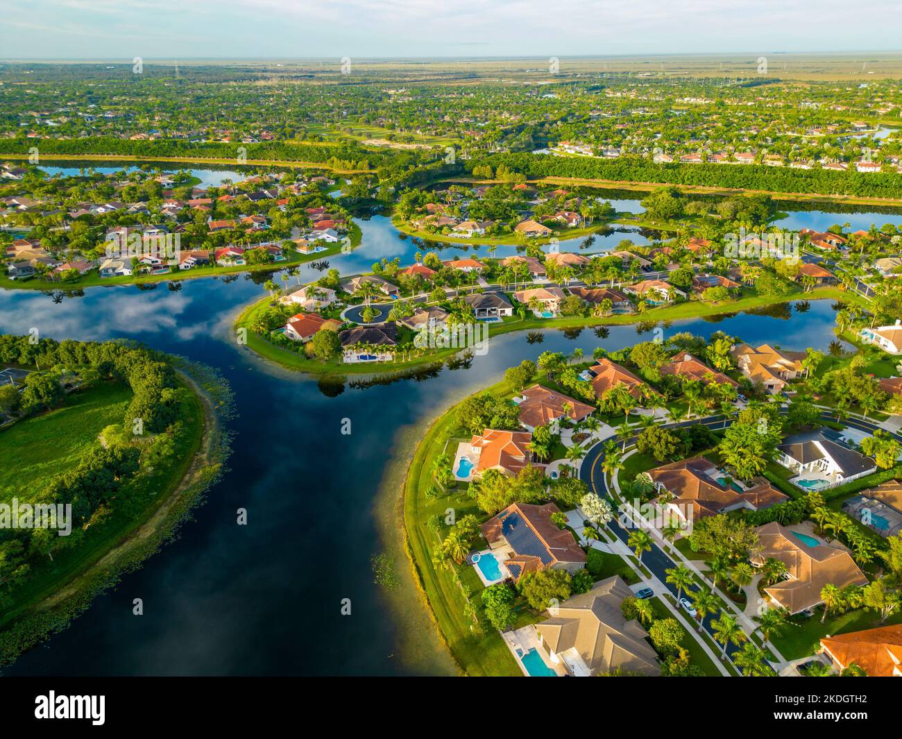 Weston florida aerial hi-res stock photography and images - Alamy