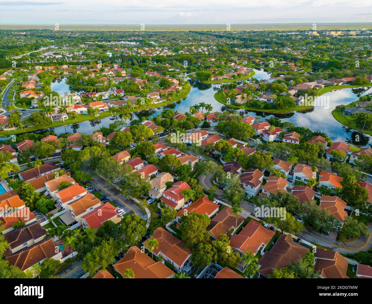 Weston florida aerial hi-res stock photography and images - Alamy