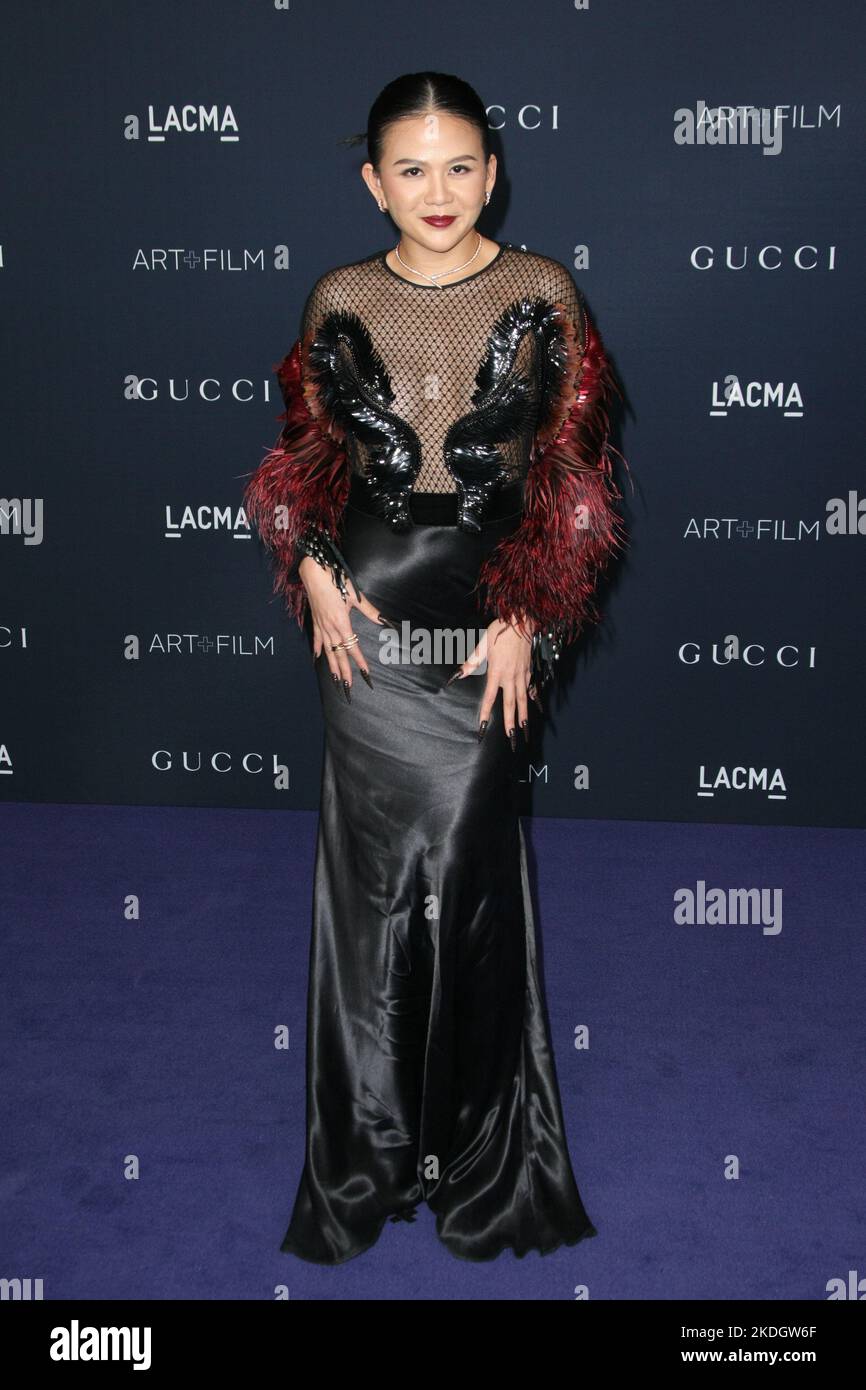 Nichapat Suphap attends the 2022 LACMA ART+FILM GALA Presented By Gucci ...