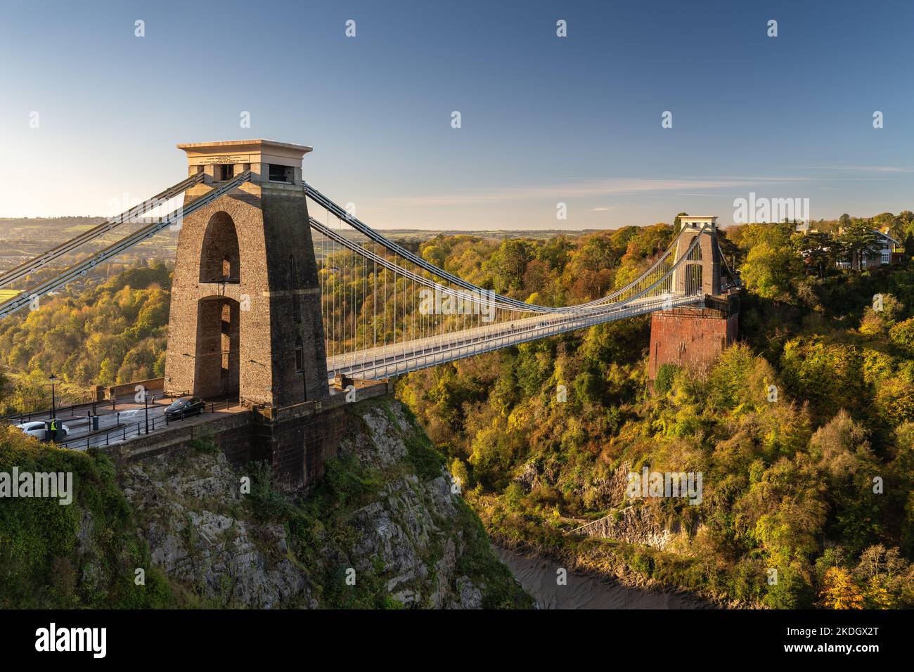 Early suspension bridge hi-res stock photography and images - Alamy