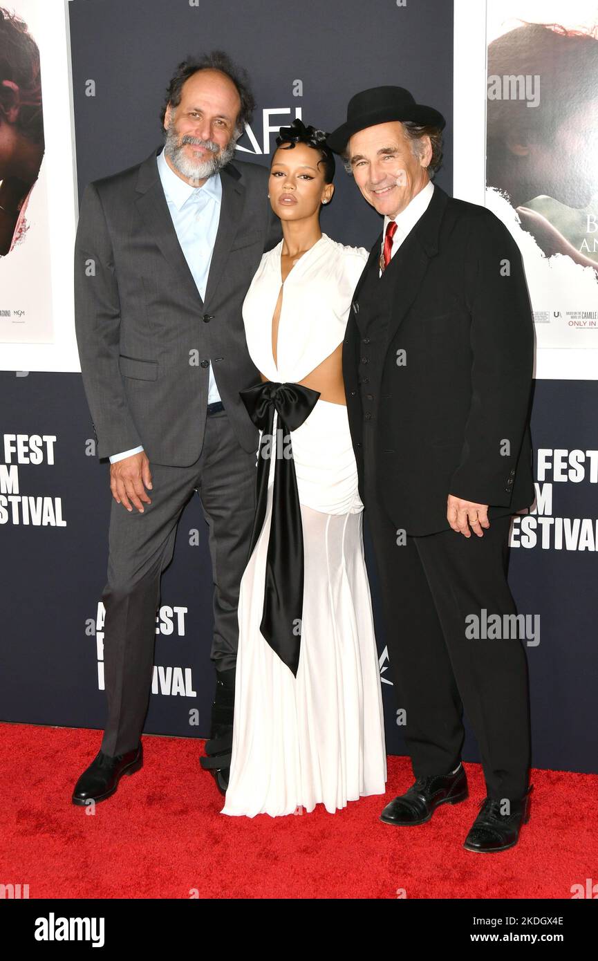 Hollywood, Ca. 5th Nov, 2022. Luca Guadagnino, Taylor Russell, Mark ...