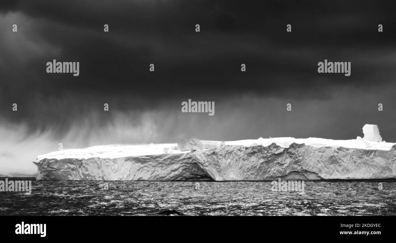 Blue icebergs Black and White Stock Photos & Images - Alamy