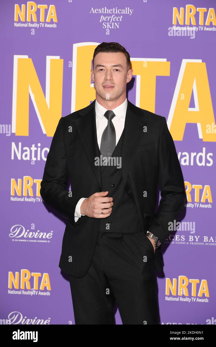 Strictly Come Dancing Kai Widdrington attends National Reality TV ...