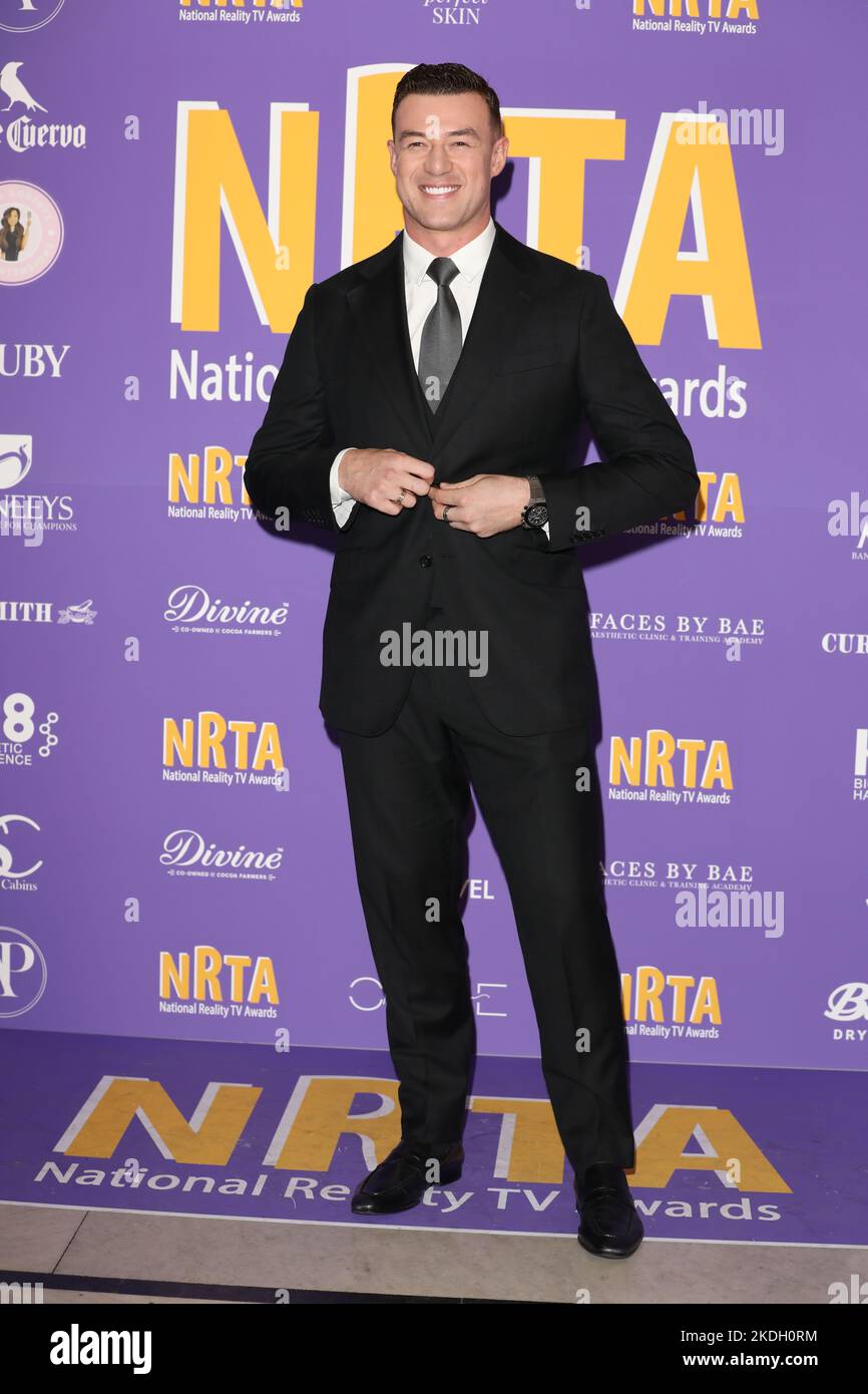 Strictly Come Dancing Kai Widdrington attends National Reality TV ...