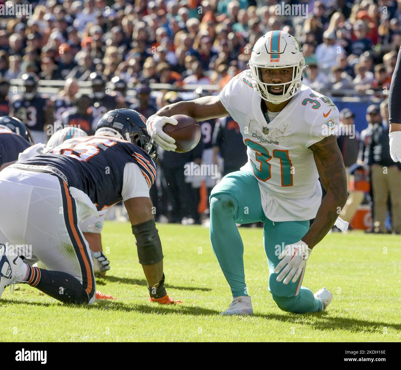 Raheem mostert dolphins hi-res stock photography and images - Alamy