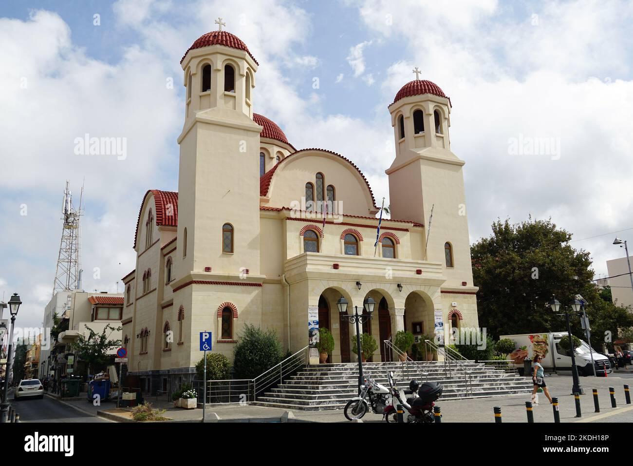 Church Of Four Martyrs, Rethymno, Crete, Greece, Europe Stock Photo - Alamy