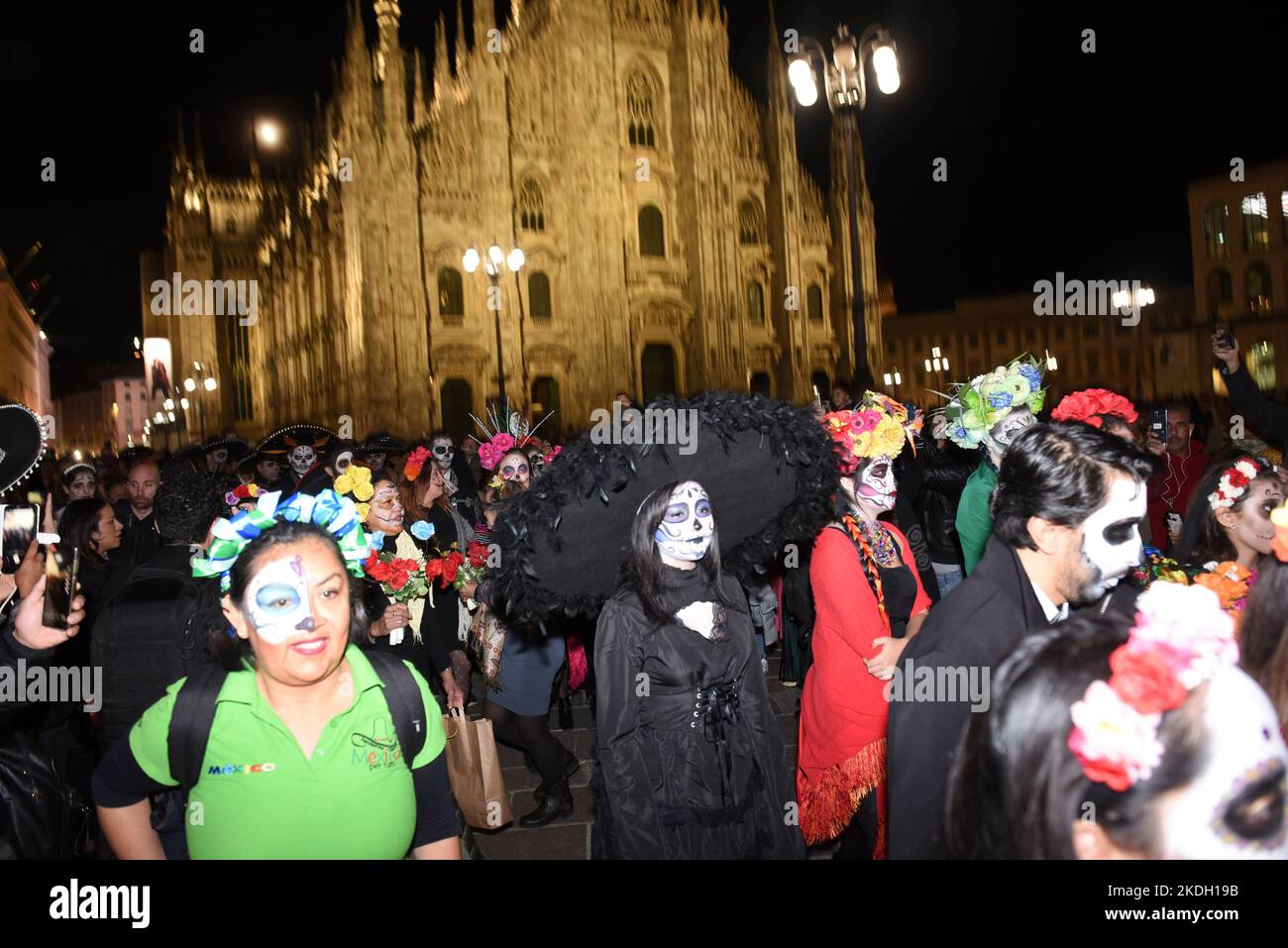 Milan, Italy. 6th Nov, 2022. 'DÃ¬a de los Muertos' in spanish, is the ...