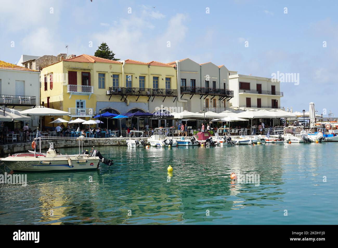 Old Venetian port, Rethymno, Crete, Greece, Europe Stock Photo - Alamy
