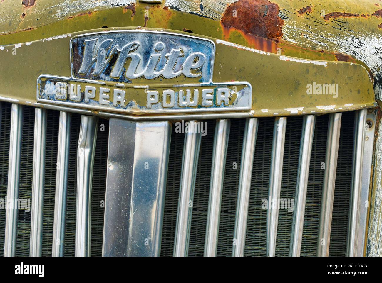 Close Up of Car Patina Rust in the hot New Mexico sun Stock Photo - Alamy