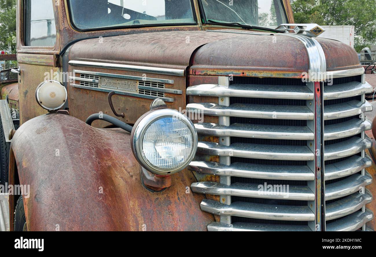 1950s work van hi-res stock photography and images - Alamy