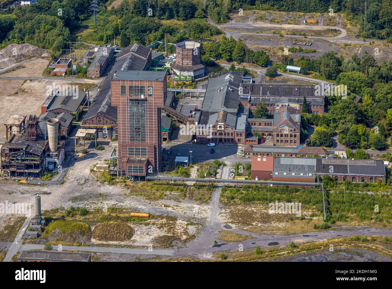 Hammerhead tower at the former ost hamm mine hi-res stock photography ...