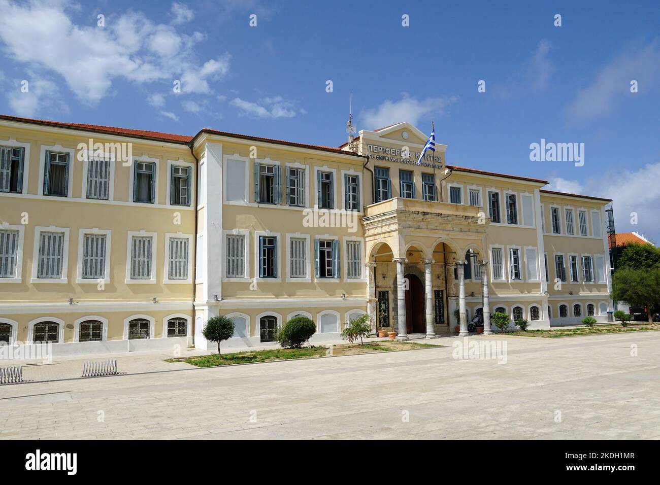 Prefectural Directorate Unit of Rethymno, Crete, Greece, Europe Stock ...