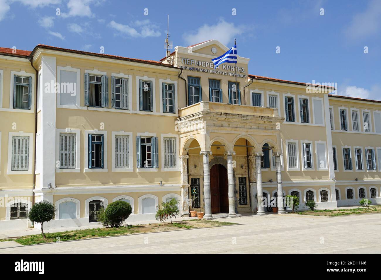 Prefectural Directorate Unit of Rethymno, Crete, Greece, Europe Stock ...